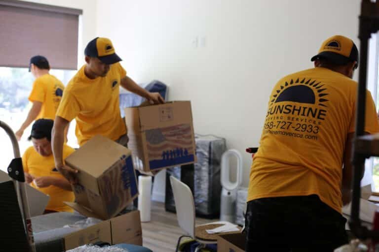 Professional Movers San Diego | Sunshine Moving Services